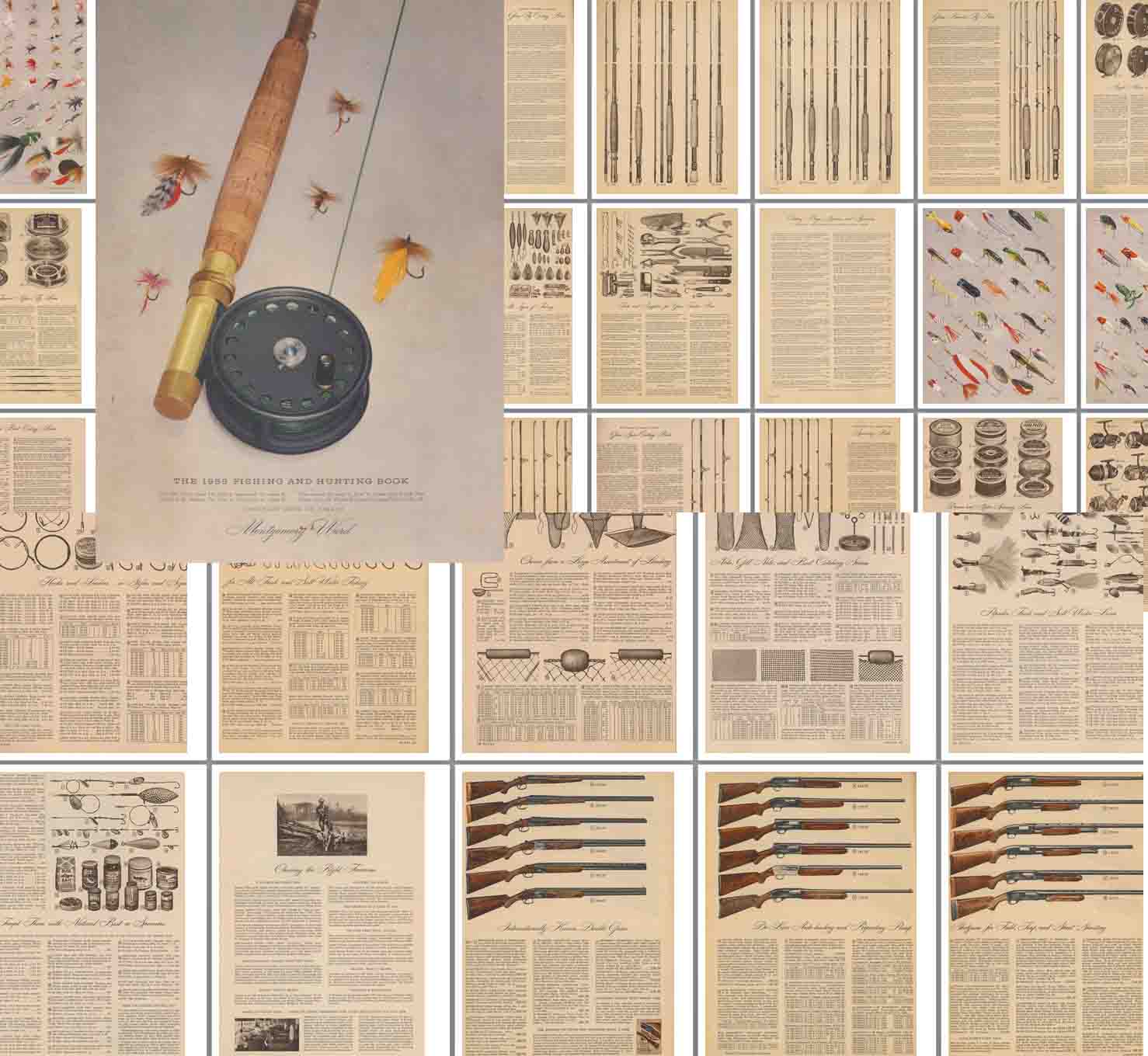 Montgomery Ward 1955 Hunting & Fishing Catalog - GB - Books at ...
