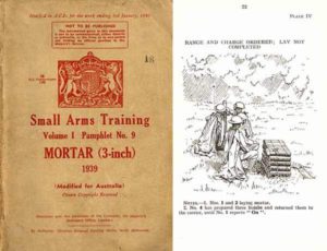 Mortar - 3 Inch - Small Arms Training 1939 Australia - Cornell Publications