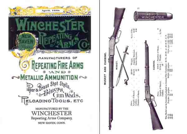 Winchester 1886 April- Arms & Metallic Ammo Catalog - GB - Books at ...