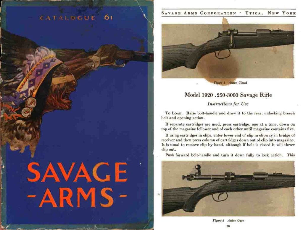 Savage 1921 Arms Corporation No. 61 Catalog (later Copy) - Cornell ...
