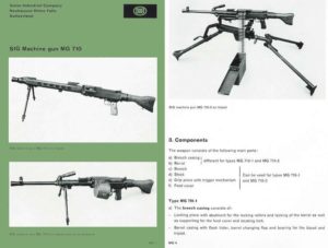 SIG MG710 Machine Gun Manual - Cornell Publications